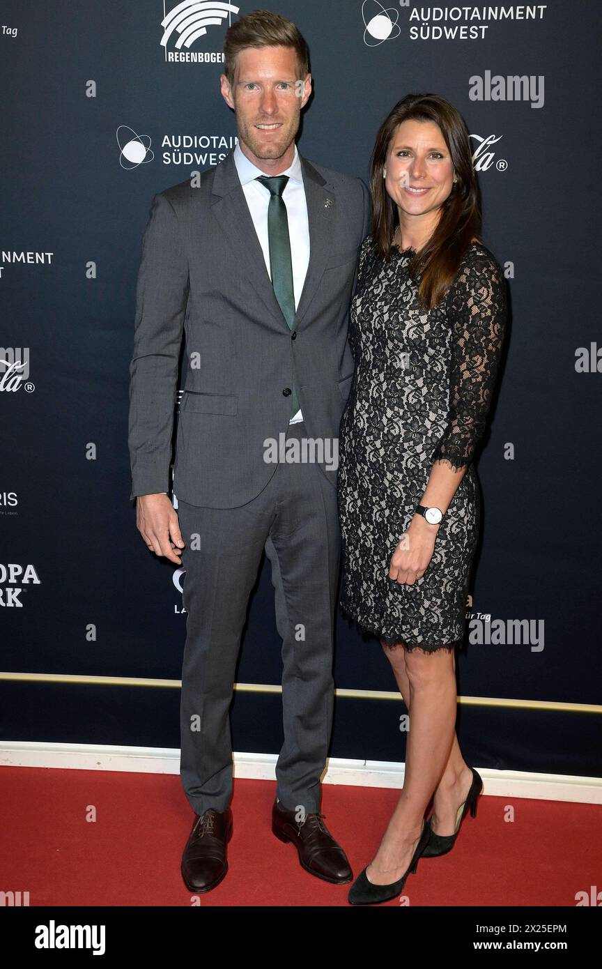 Nicolas Mack und Ann-Katrin Mack bei der Verleihung des 24. Radio ...