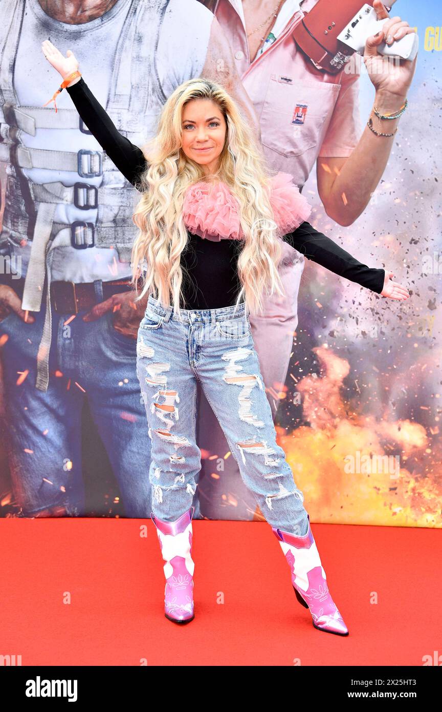 Nadine Trompka bei der Europapremiere des Kinofilms The Fall Guy im UCI ...