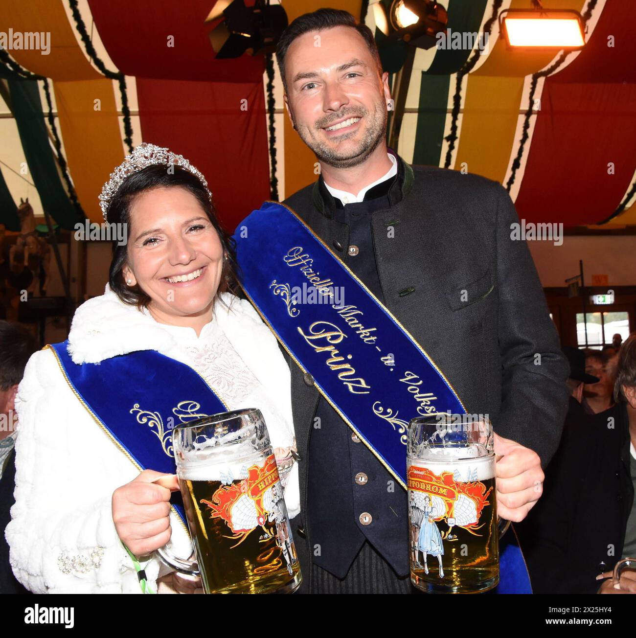 Melanie Reif Christopher Schoettl Prinzenpaar Volksfeste Bayern ...