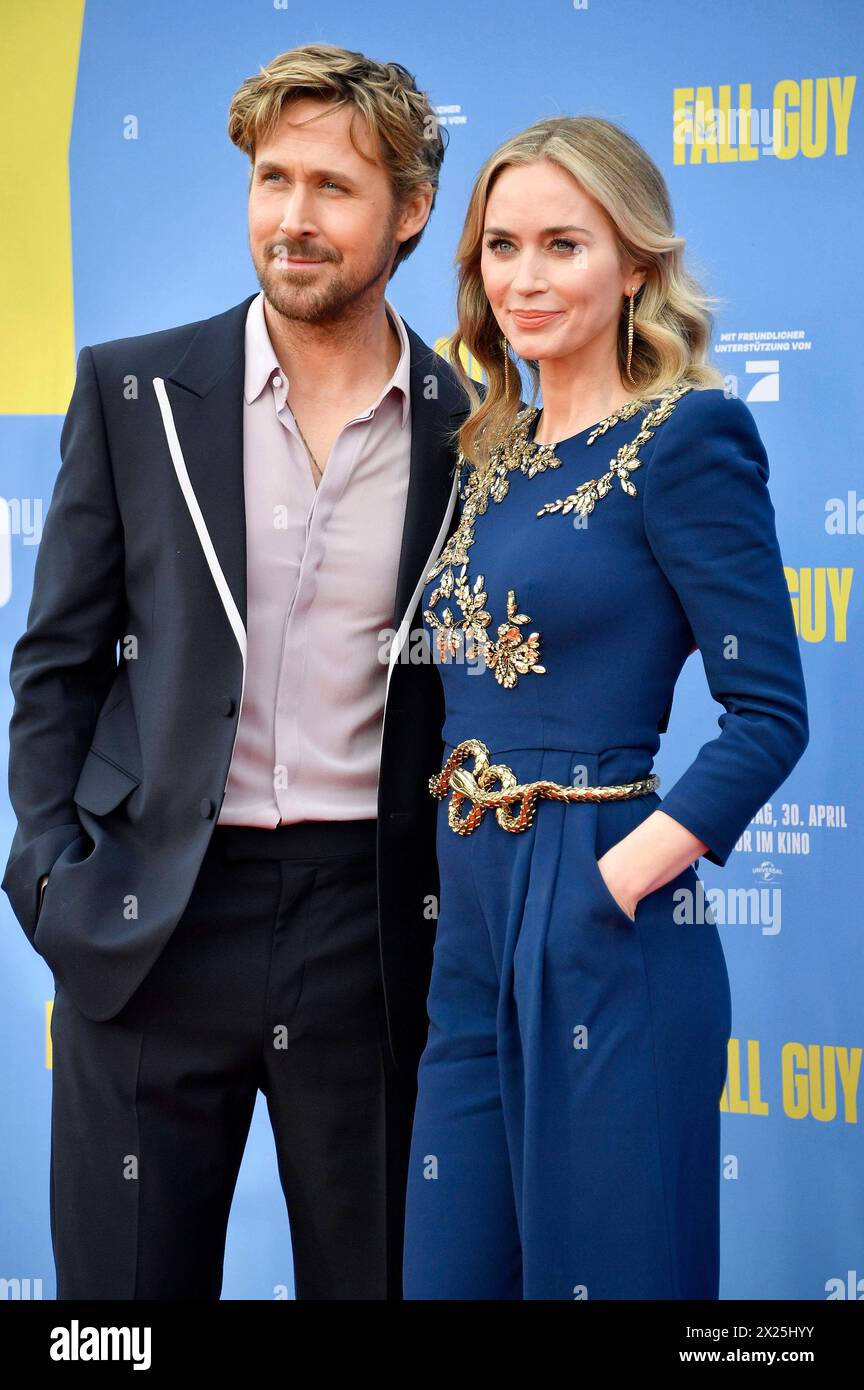 Ryan Gosling und Emily Blunt bei der Europapremiere des Kinofilms The ...