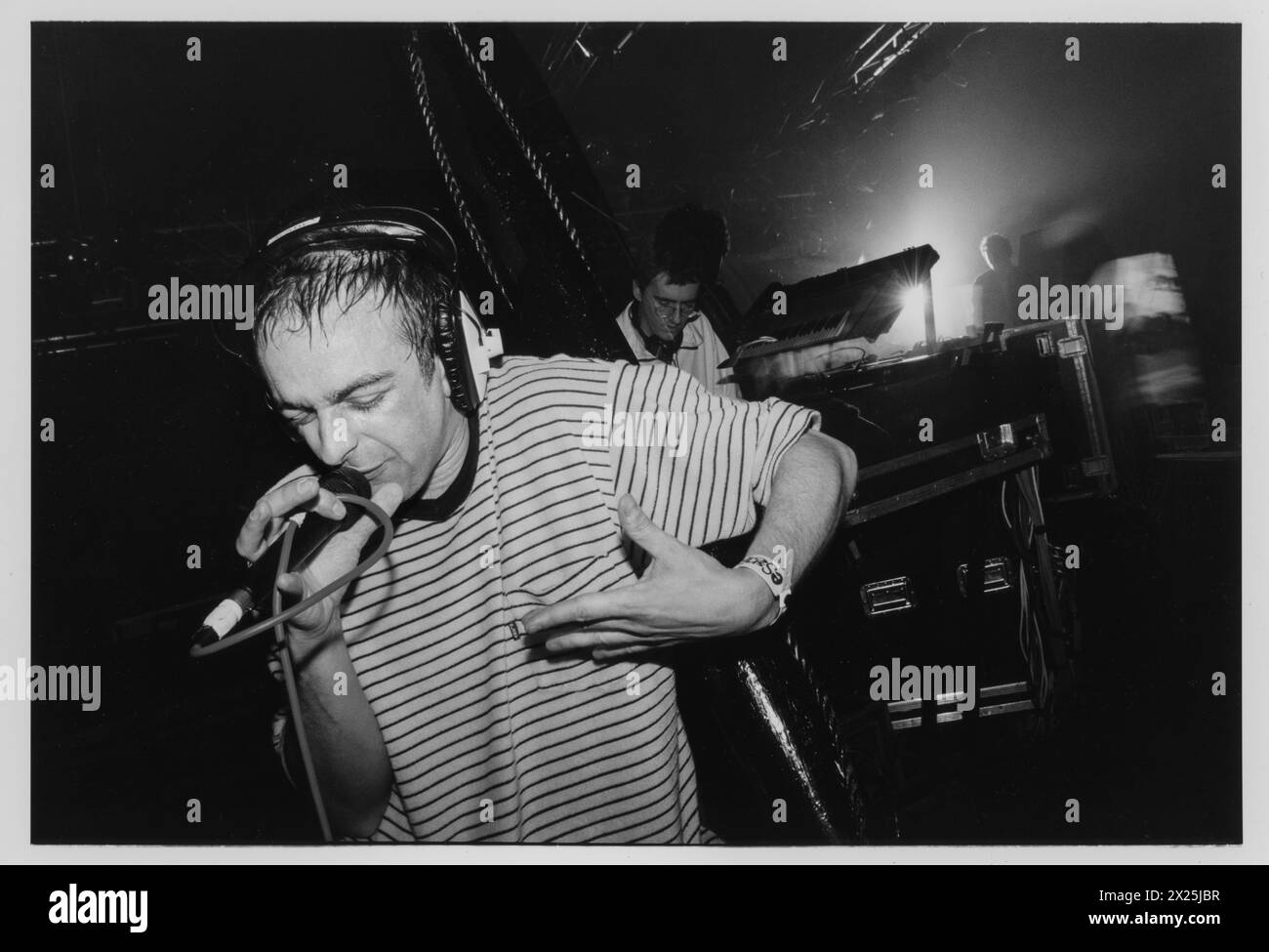 Underworld band 1996 Black and White Stock Photos & Images - Alamy
