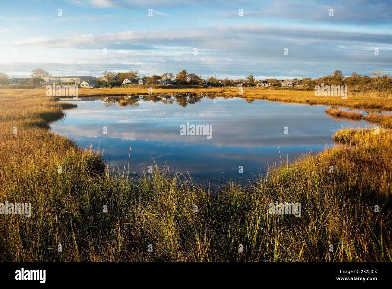 Quiet and Calm Beautiful Sunny Morning Nantucket Island Stock Photo - Alamy