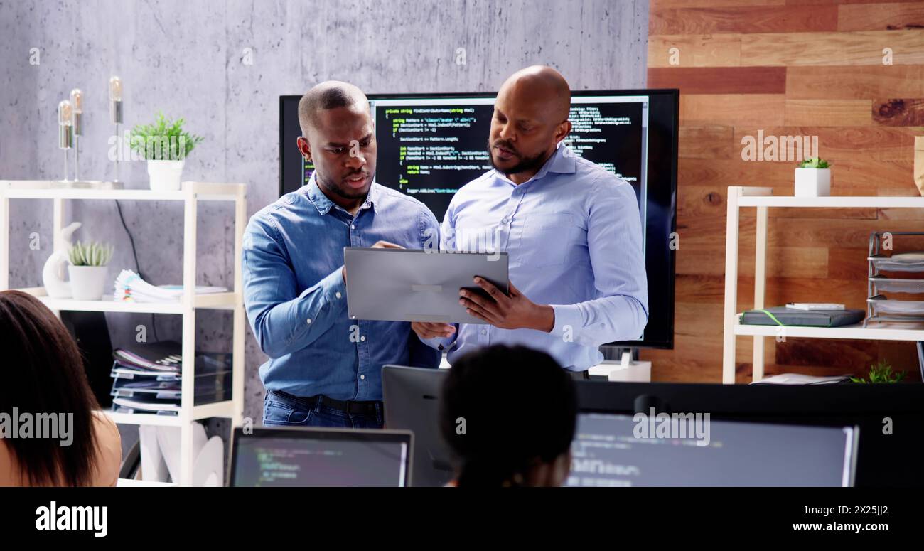 Group programmers working security hi-res stock photography and images ...