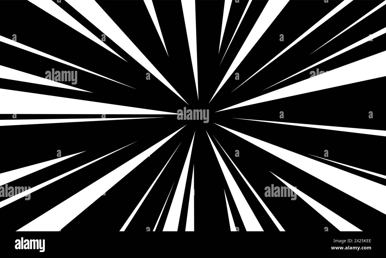 Surprise or explosion effect for manga cartoon background. element ...