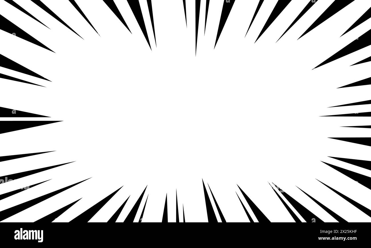 surprise or explosion effect for manga cartoon background. element ...