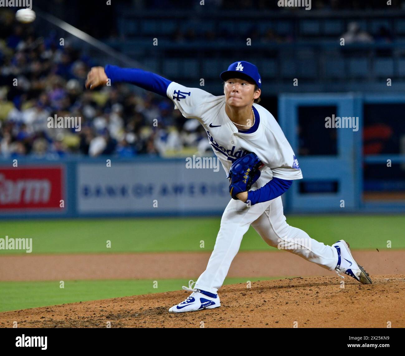 Los Angeles, United States. 19th Apr, 2024. Los Angeles Dodgers ...