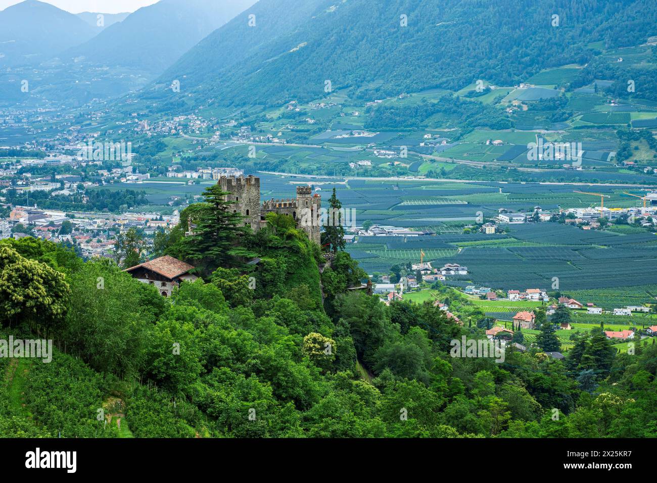 Brunnenburg castle hi-res stock photography and images - Alamy