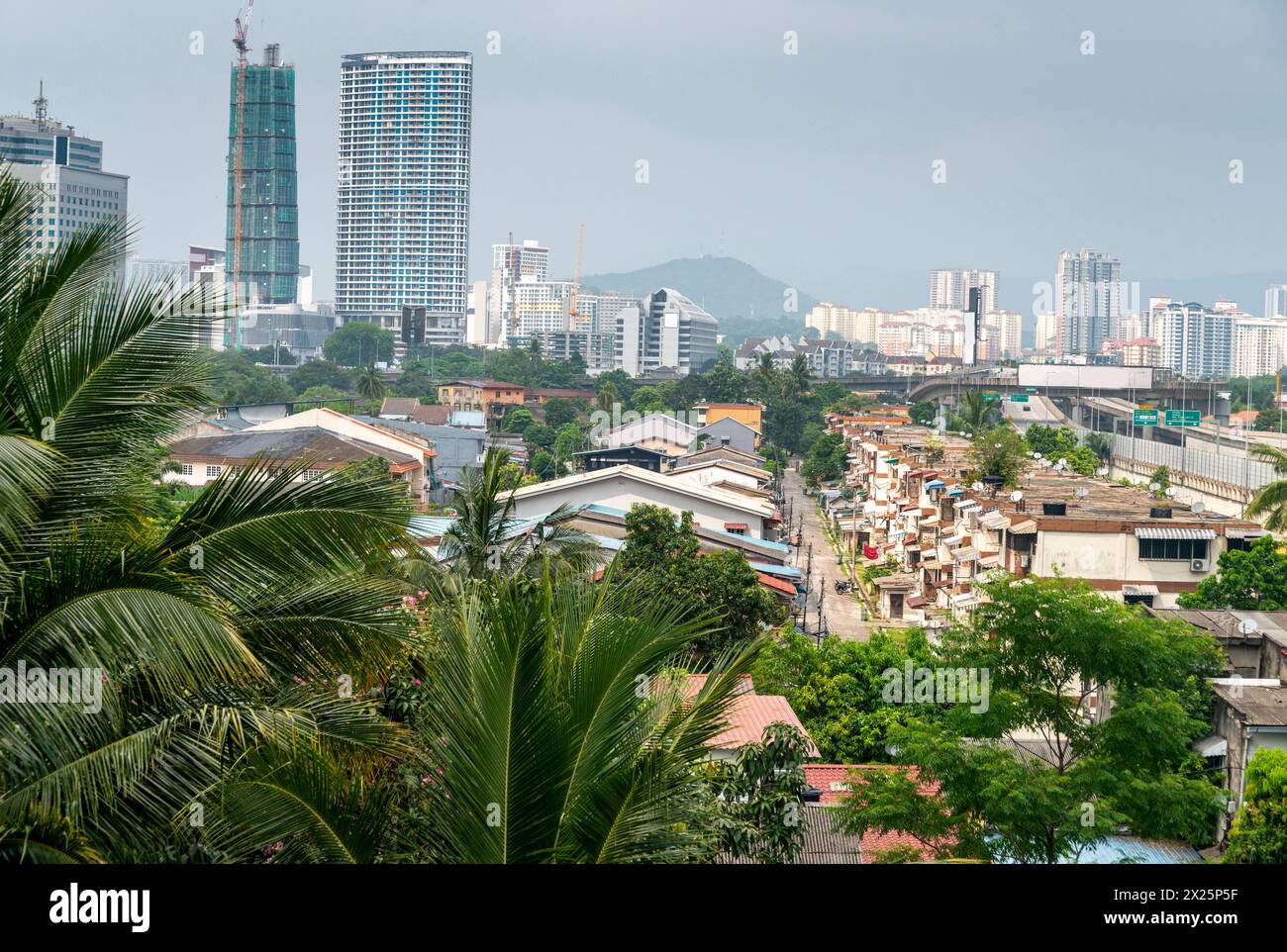 Old-world Kampong Baru ,incongruously set in KL city center,surrounded ...