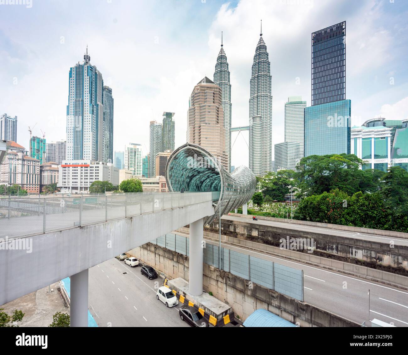 The exquisite modern covered bridge,opened in 2020,leading,from the ...