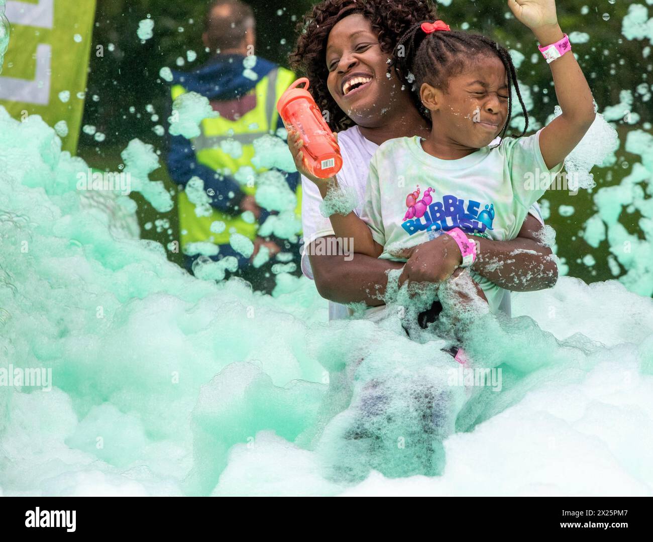 East Anglia Childrens Hospice (EACH) charity fundraiser Bubble Rush ...