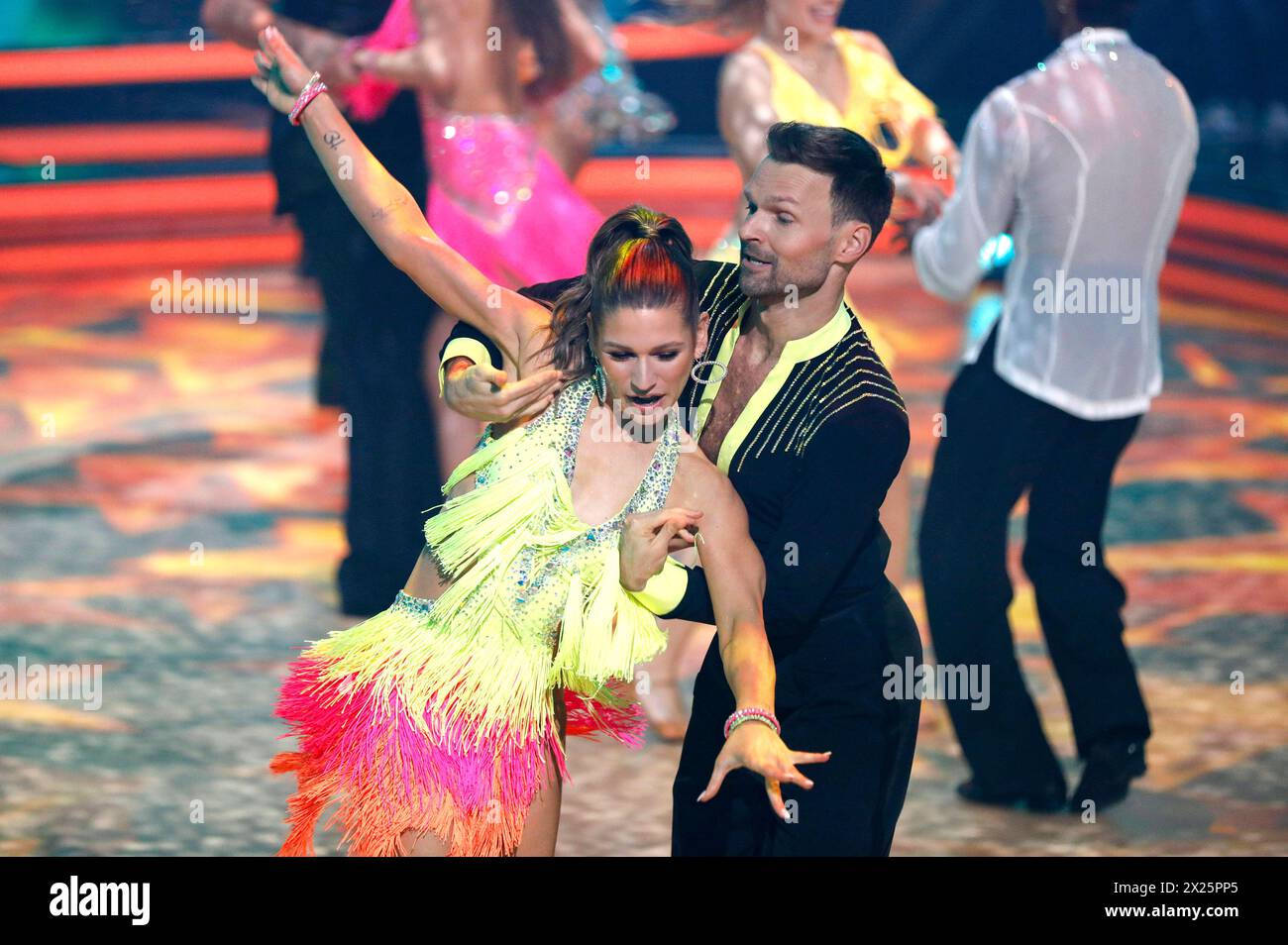 Der Discofox-Marathon in der siebten Live-Show der 17. Staffel der RTL ...