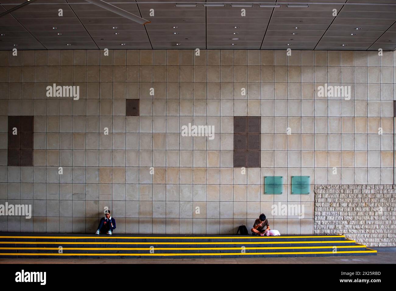 Loneliness at university concept theme hi-res stock photography and ...