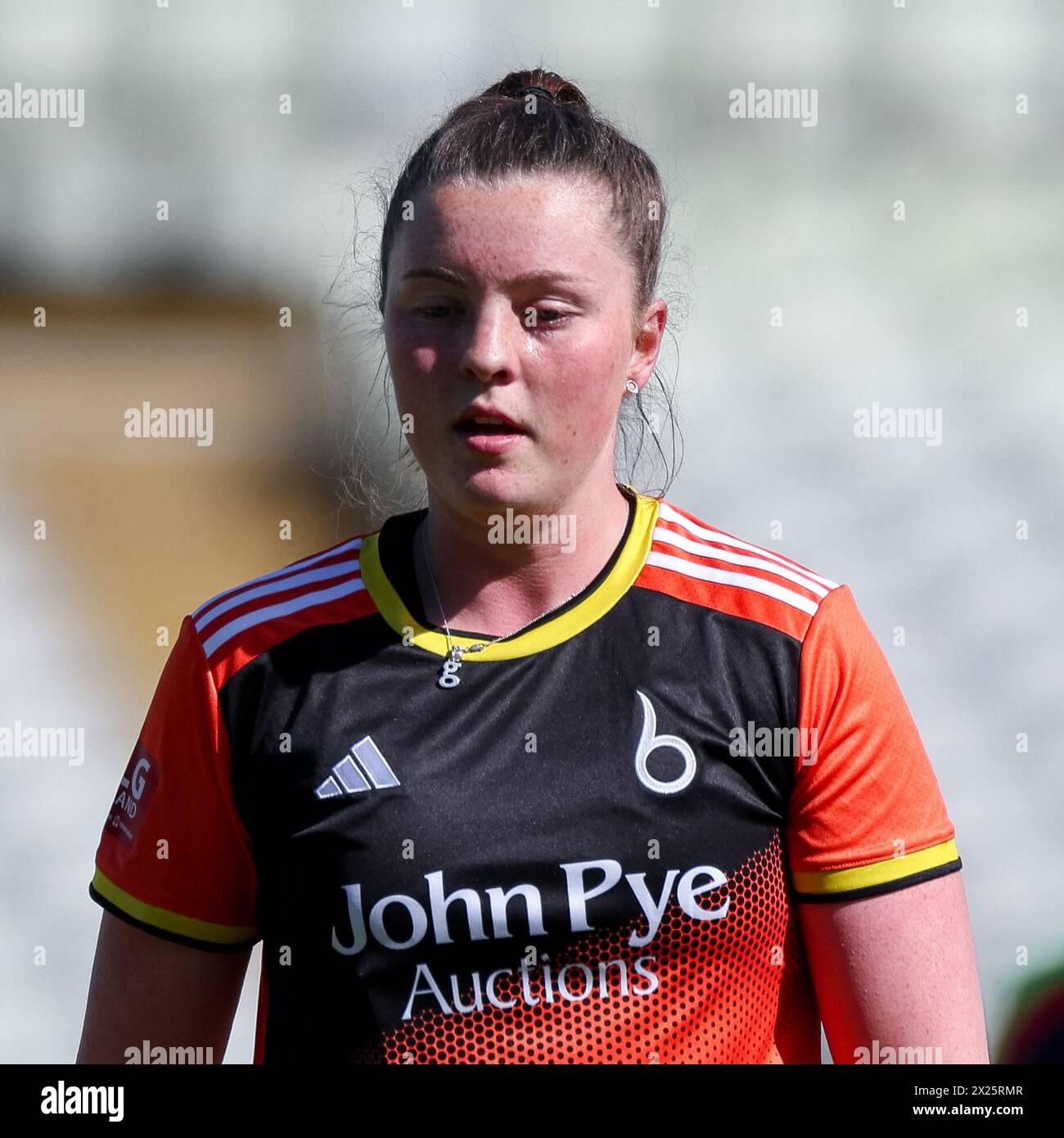 Blaze's Grace Ballinger during the Rachel Heyhoe Flint Trophy match ...