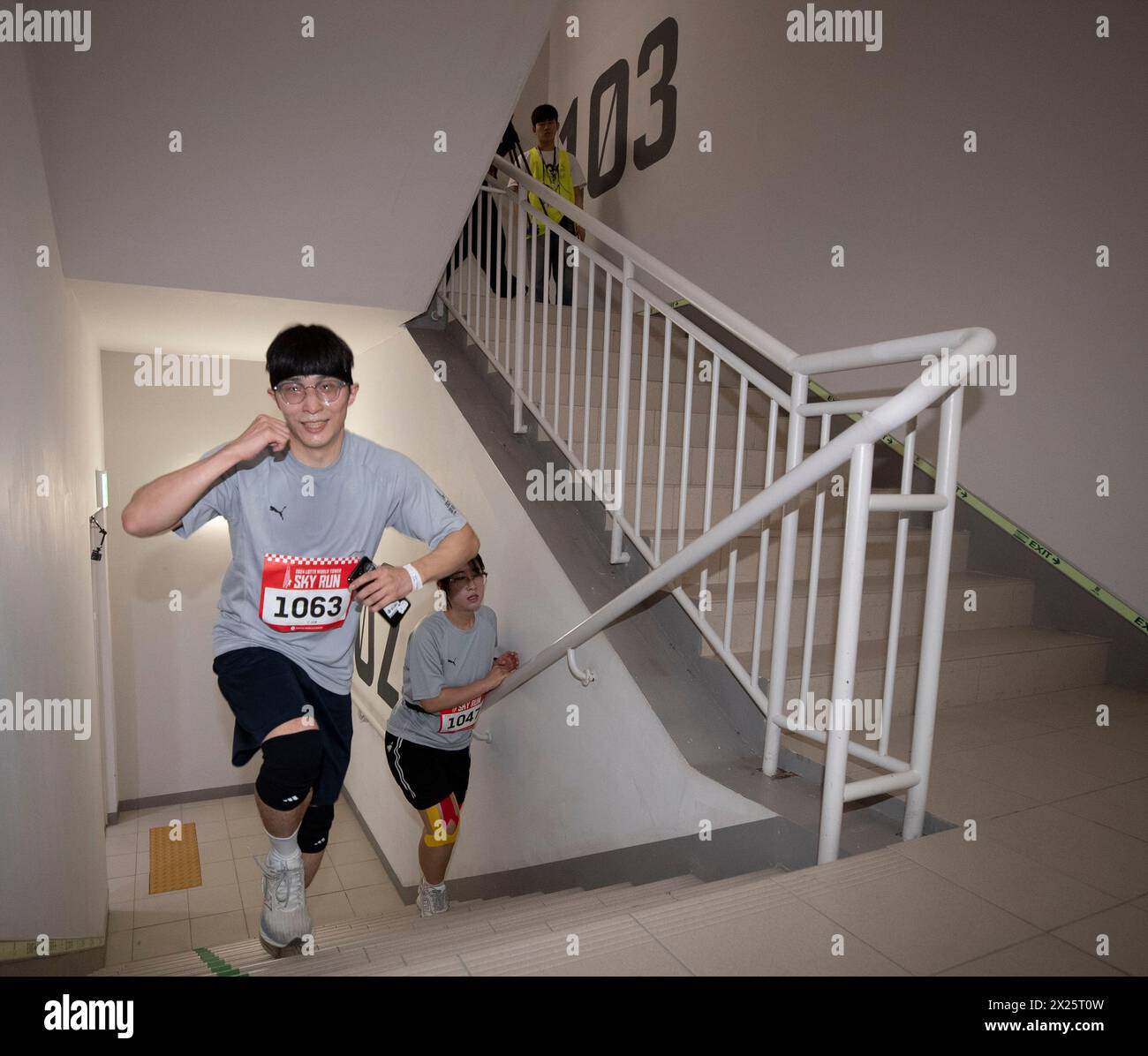 Seoul, South Korea. 20th Apr, 2024. Competitors participate in the 2024 ...