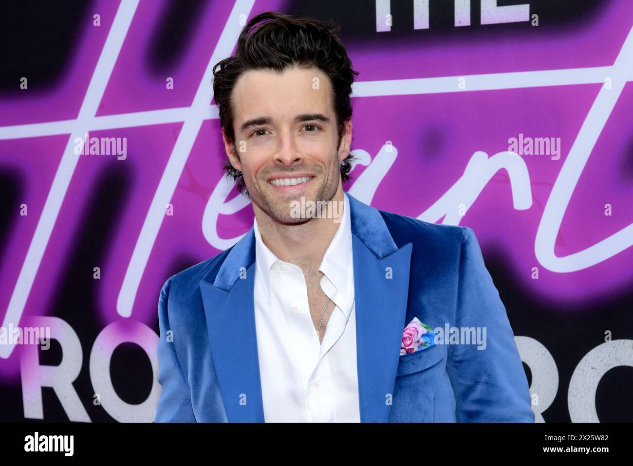 New York, USA. 19th Apr, 2024. Corey Cott attending The Heart of Rock ...