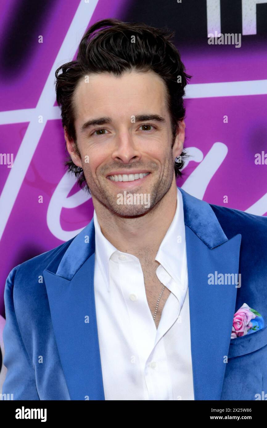 New York, USA. 19th Apr, 2024. Corey Cott attending The Heart of Rock ...