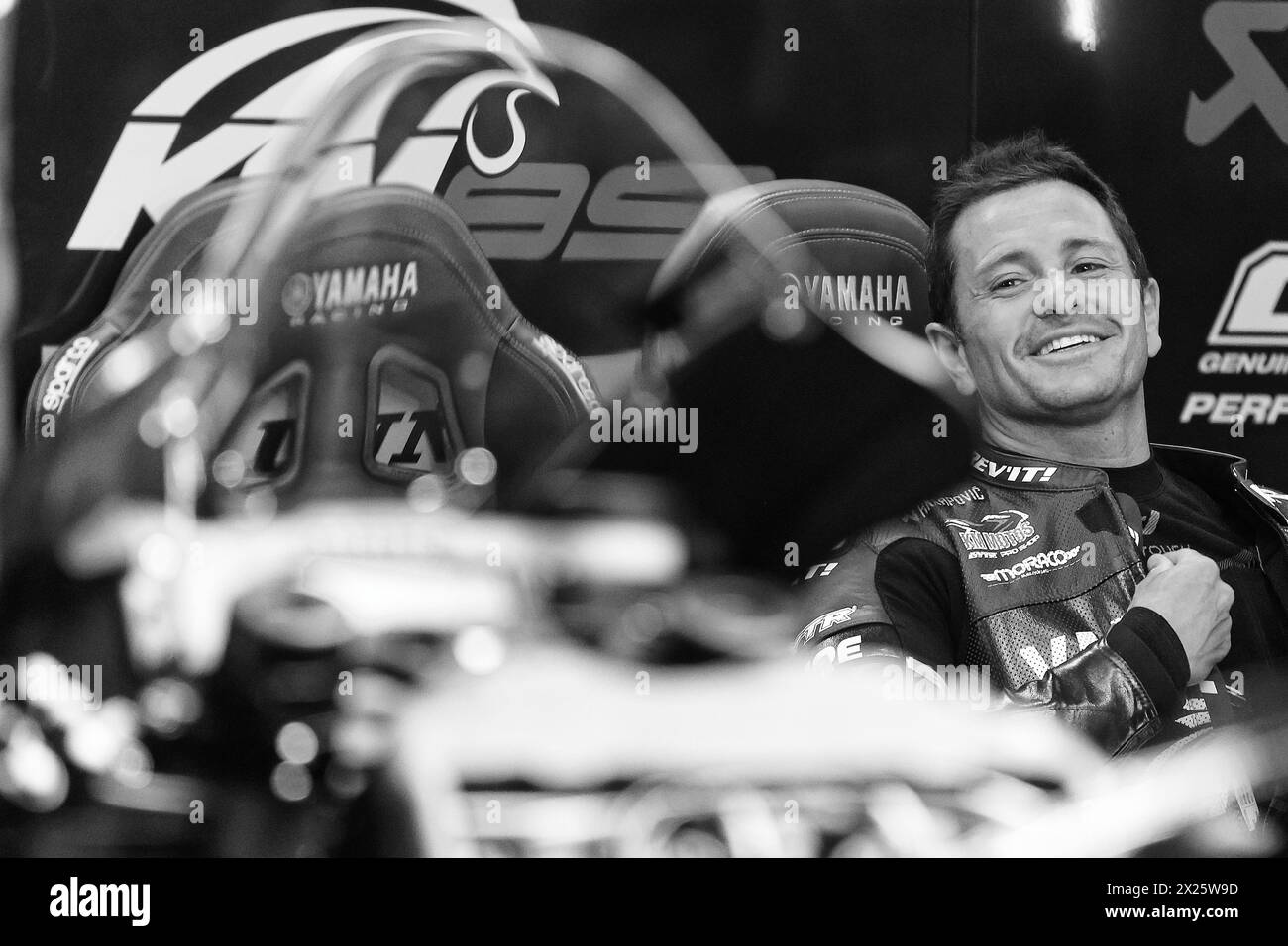 Le Mans, France. 15th June, 2023. DE PUNIET Randy, (FRA), YAMAHA YZF ...
