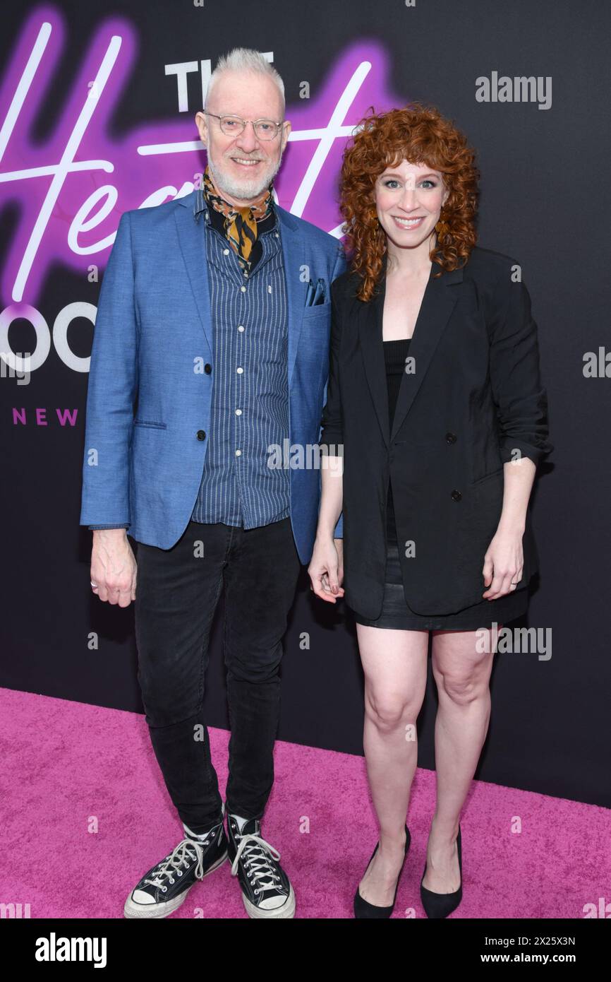 New York, USA. 19th Apr, 2024. Chris Barron and Lindsay Nicole Chambers ...