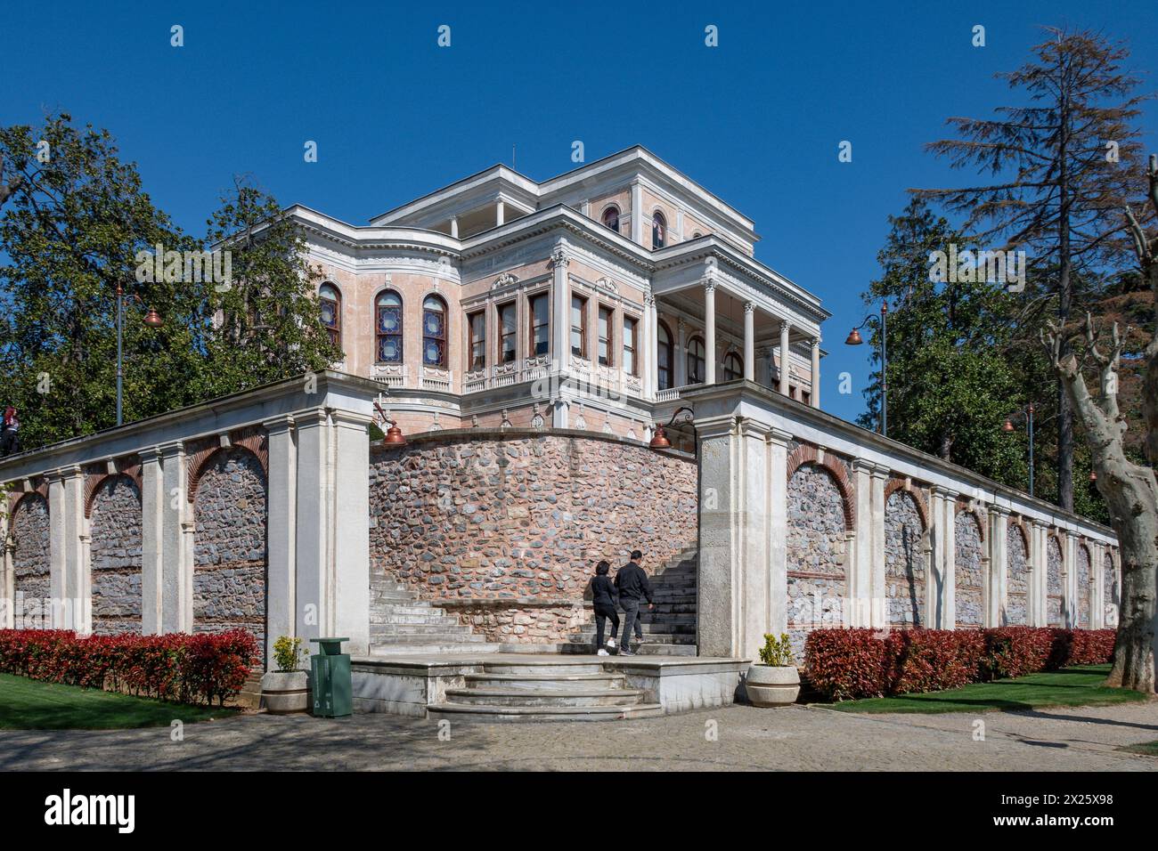 The Beykoz Mecidiye Pavilion in Istanbul, Turkey Stock Photo - Alamy