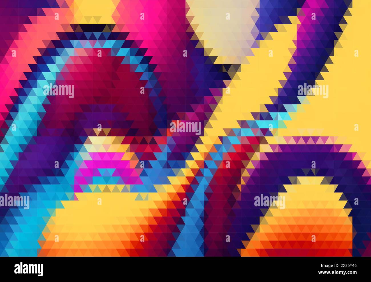 Optical illusion diffraction Stock Vector Images - Alamy