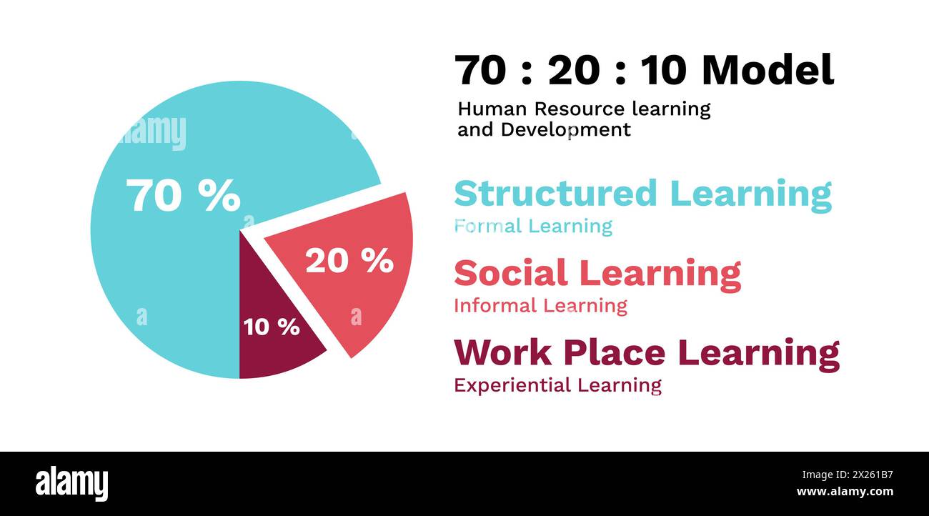 Human resource training and development pie chart Stock Vector Image ...