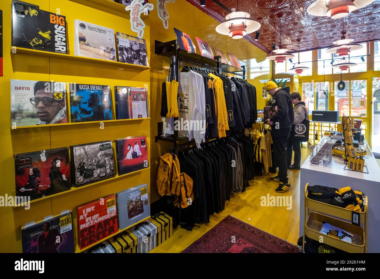 London, UK. 20 April 2024. A general view in Third Man Records (owned ...