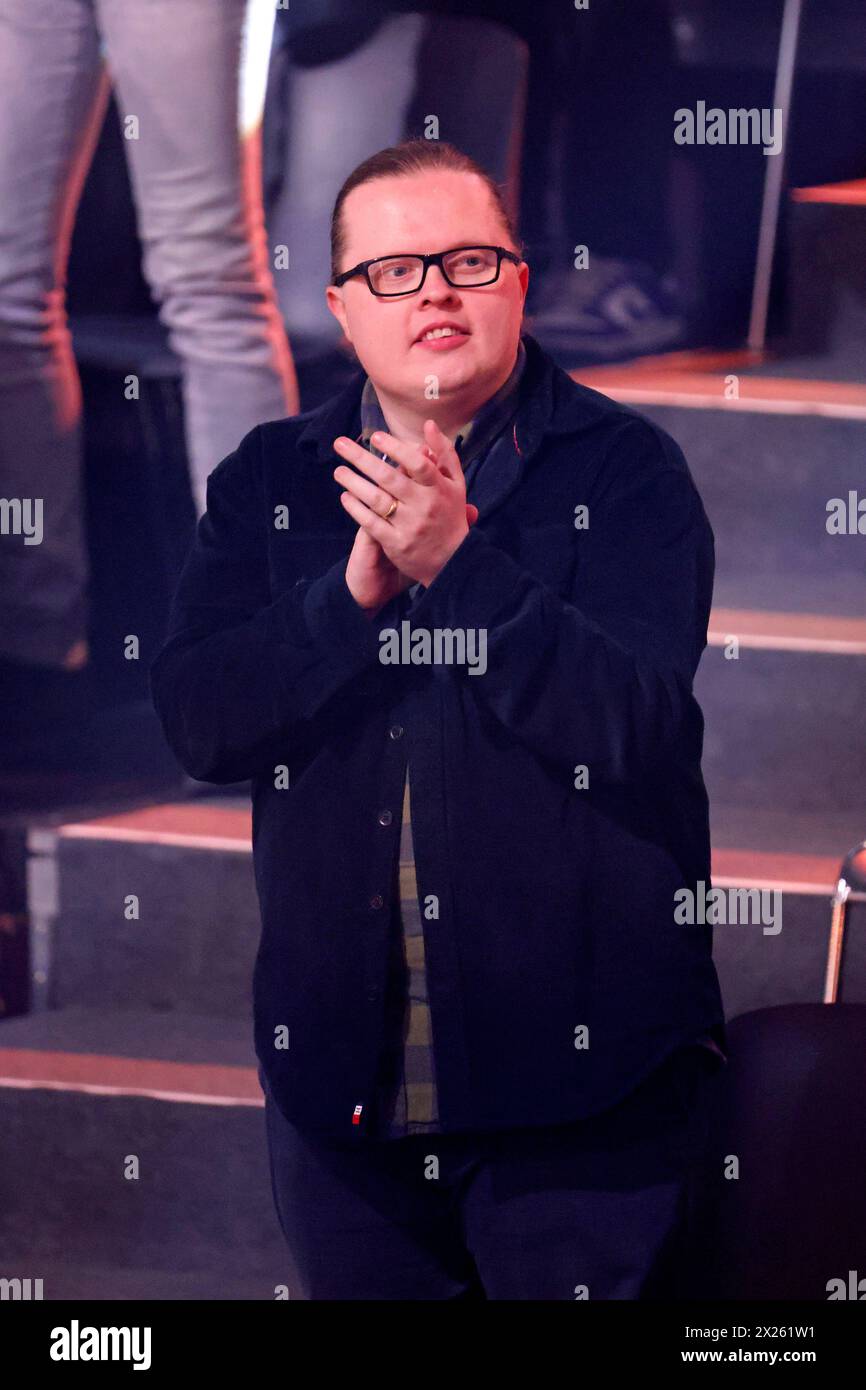 Sänger Angelo Kelly, Vater von Kandidat Gabriel Kelly, in der siebten ...