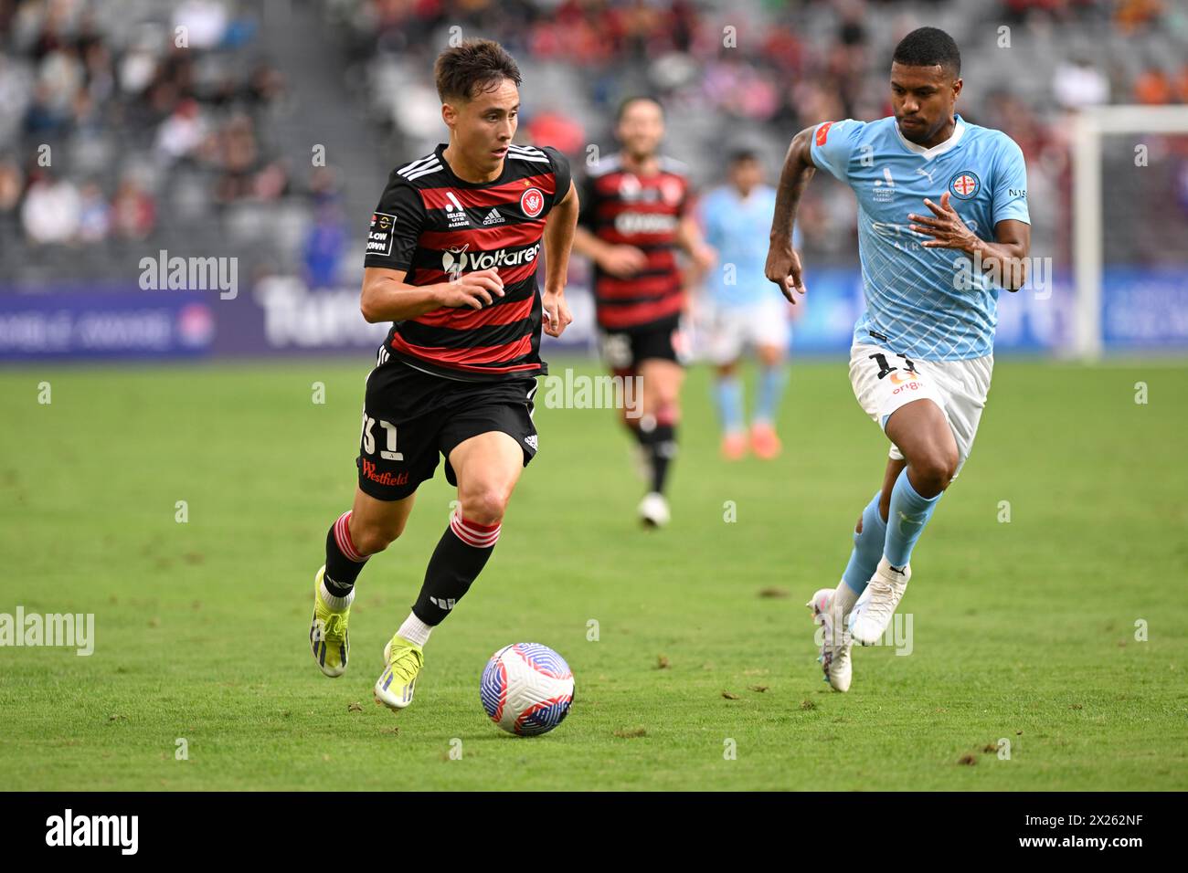 20th April 2024; CommBank Stadium, Sydney, NSW, Australia: A-League ...