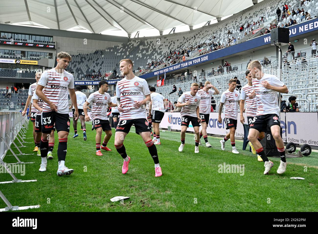 20th April 2024; CommBank Stadium, Sydney, NSW, Australia: A-League ...