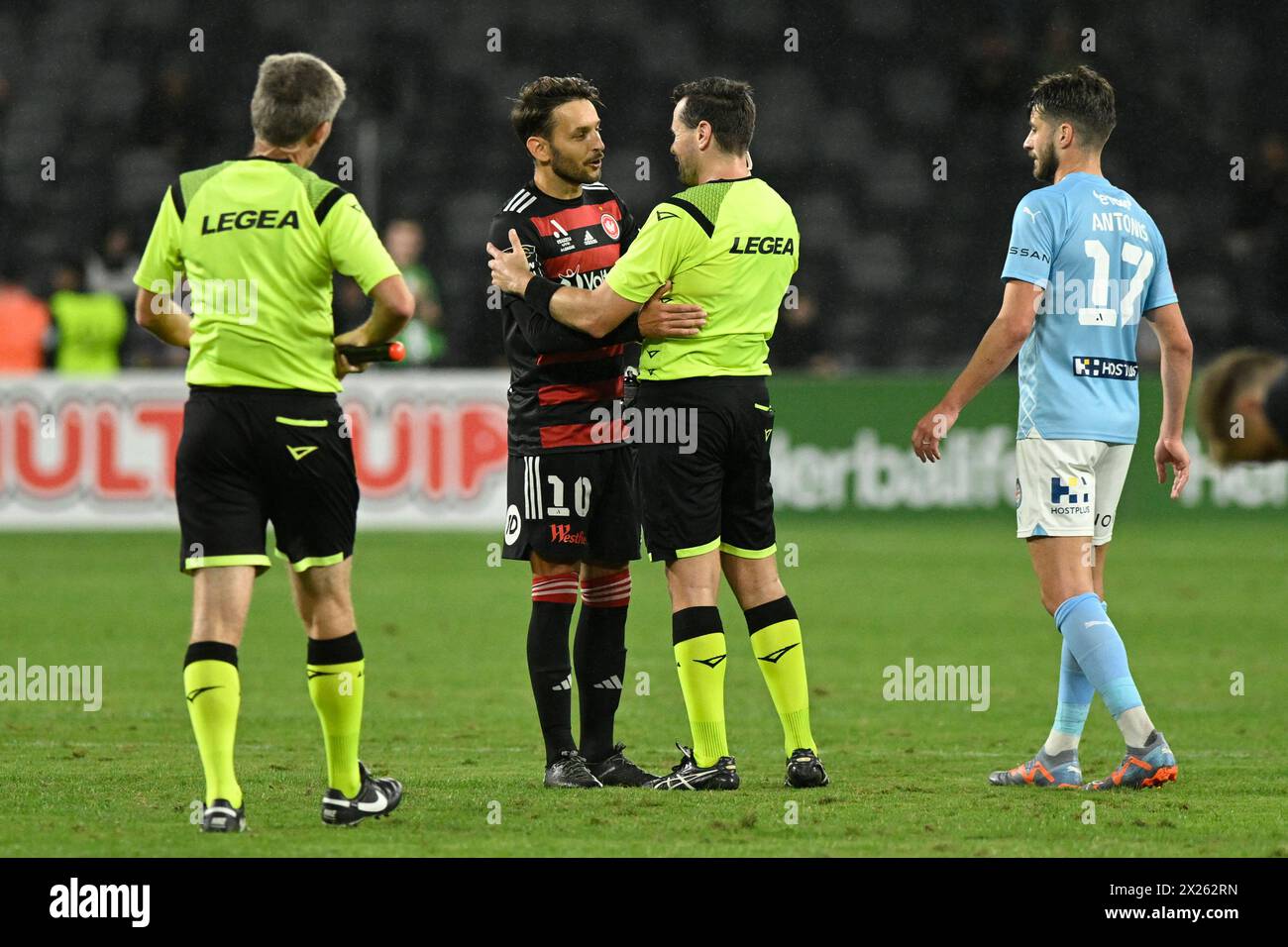 20th April 2024; CommBank Stadium, Sydney, NSW, Australia: A-League ...