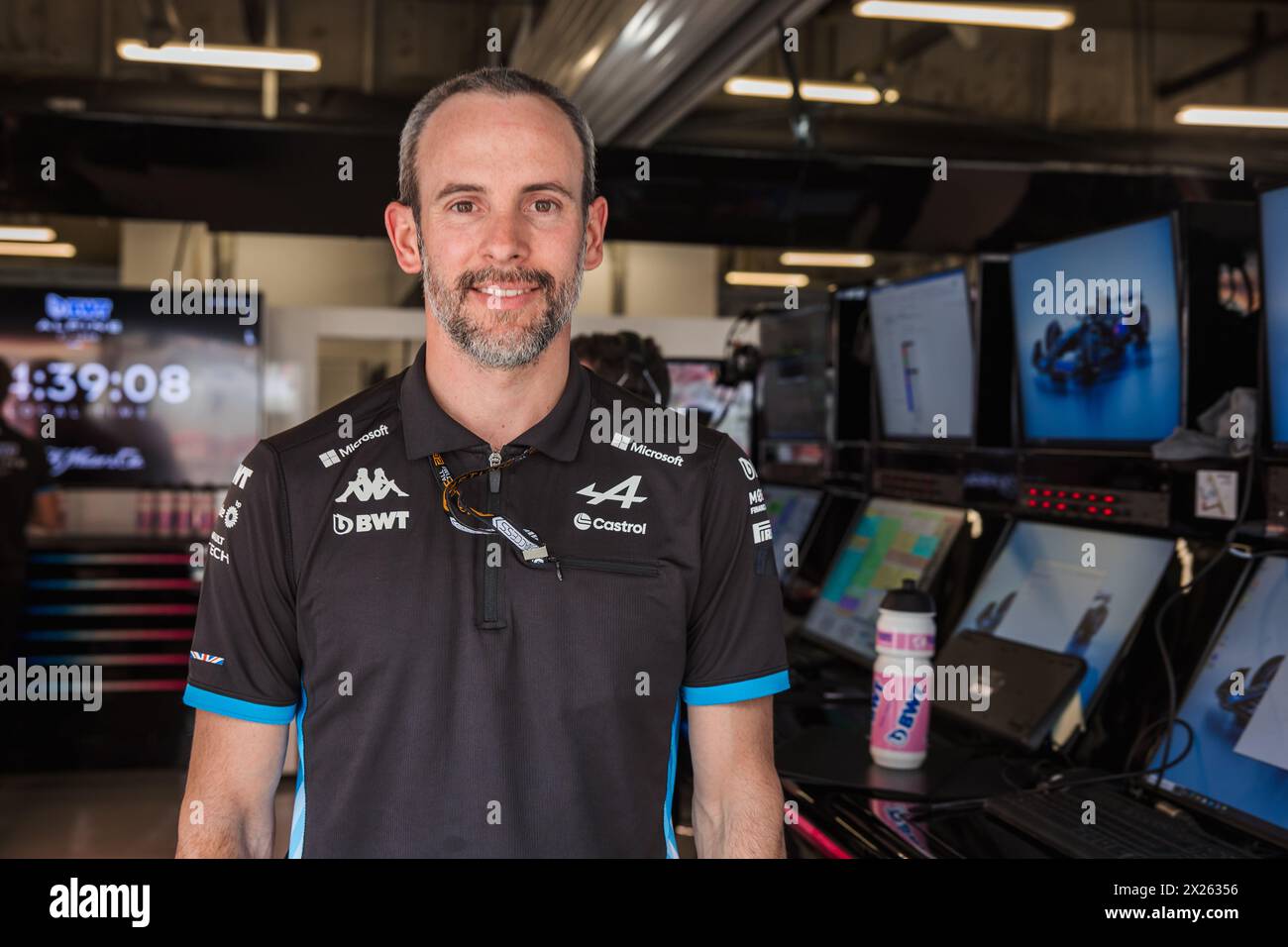 Shanghai, China. 20th Apr, 2024. John Howard (GBR) Alpine F1 Team Race ...