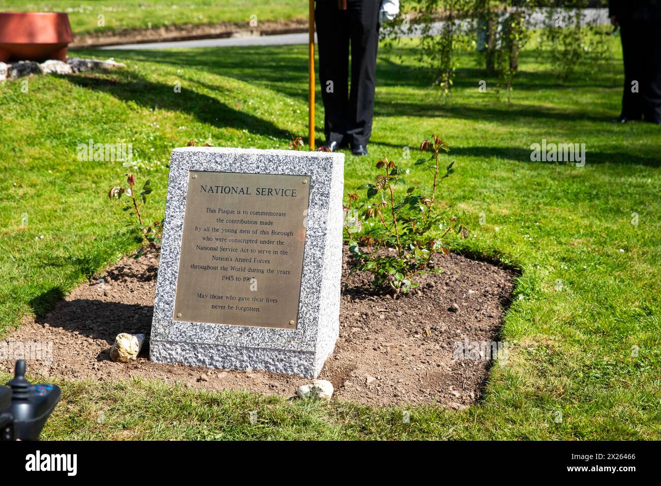 Truro,UK,20th APRIL 2024,The Truro Branch of the Royal British Legion ...