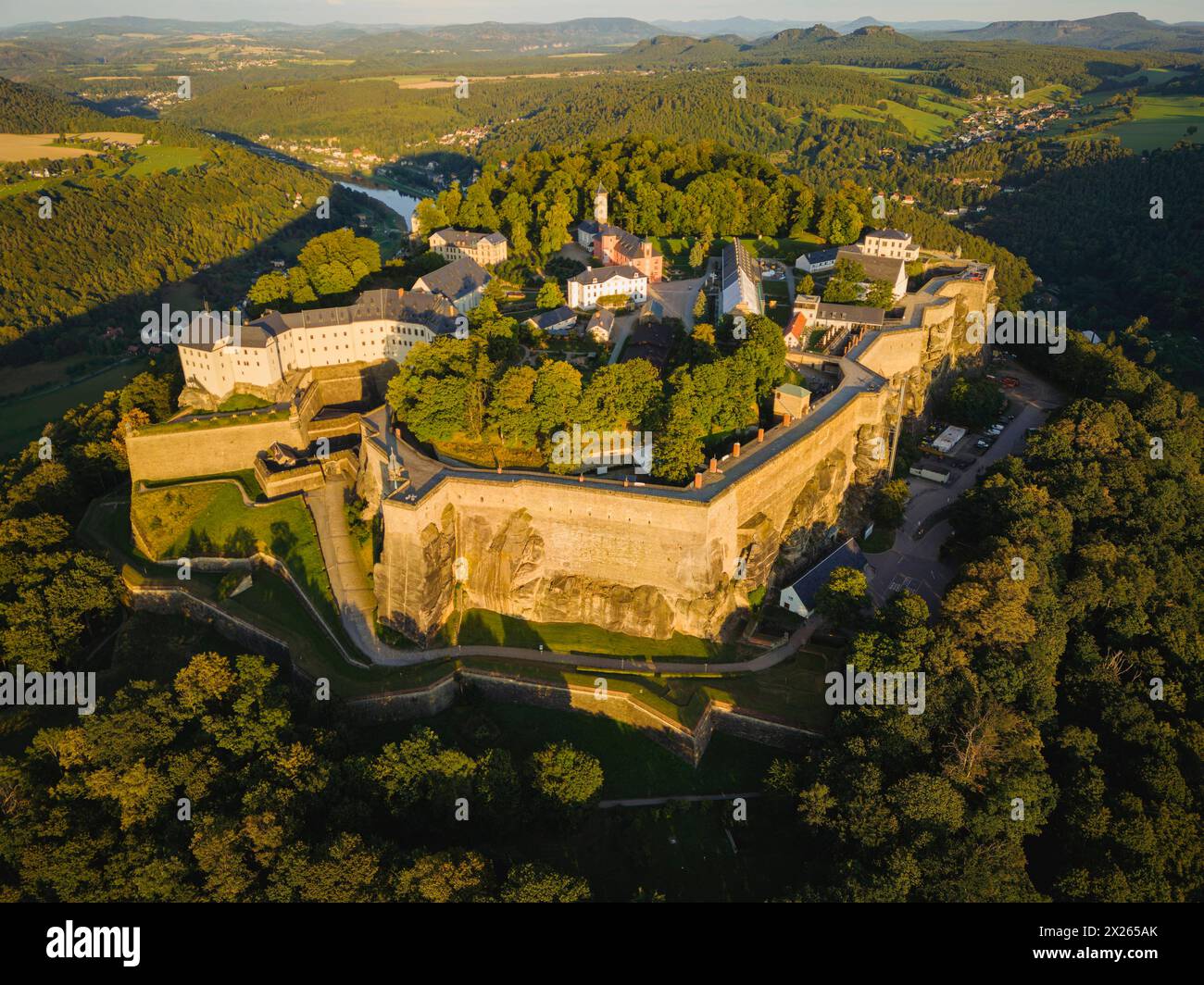 Königstein luftbild hi-res stock photography and images - Alamy