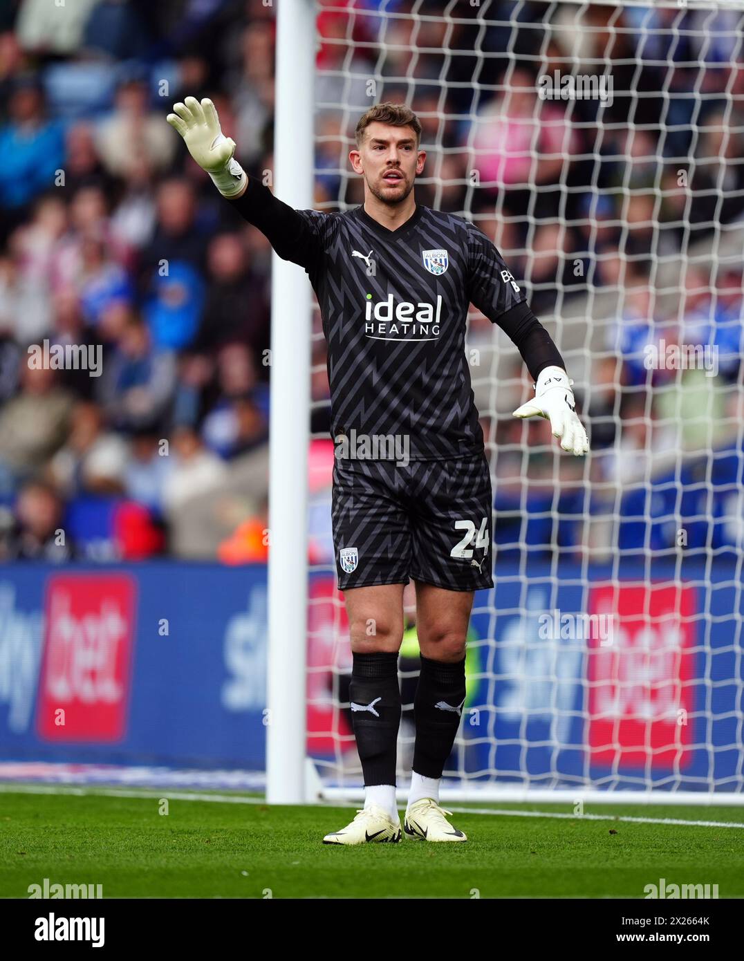 West Bromwich Albion goalkeeper Alex Palmer during the Sky Bet ...
