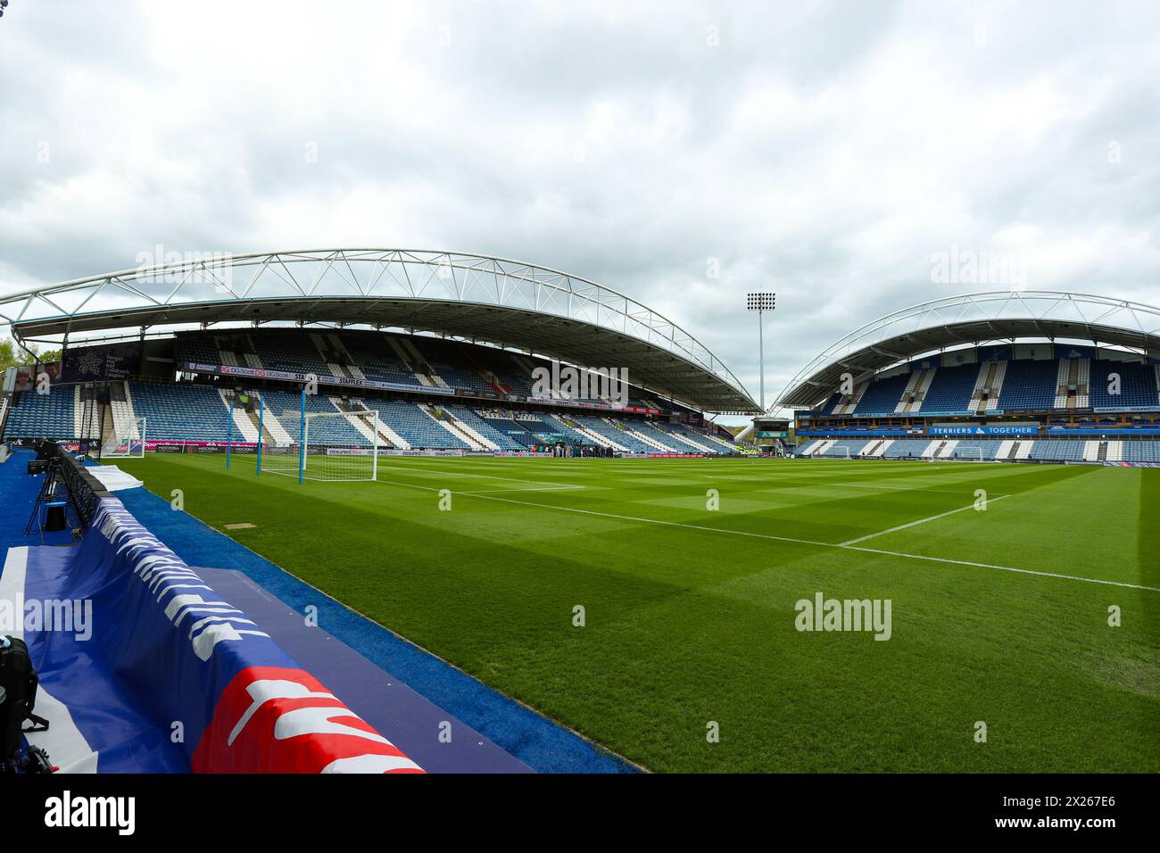 John Smith's Stadium, Huddersfield, England - 20th April 2024 A general ...