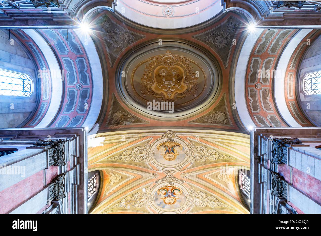Interior of Beautiful convent and church of Graca - Santo André and ...