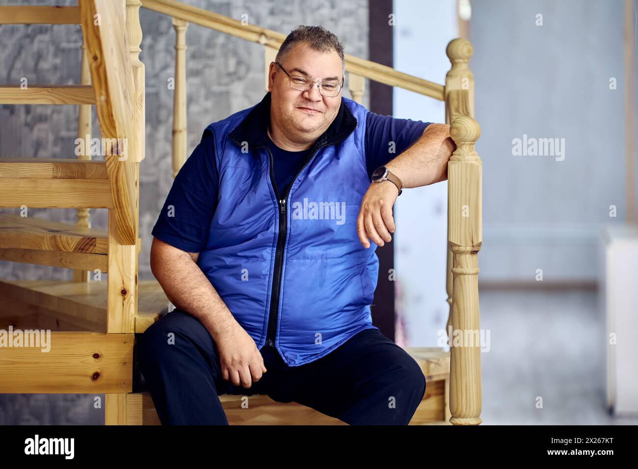 Fat white man hi-res stock photography and images - Alamy