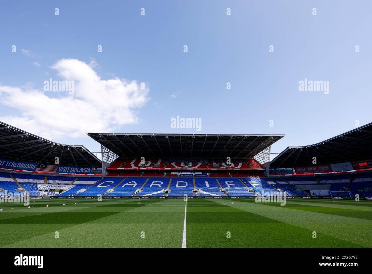 A general view inside the stadium ahead of the Sky Bet Championship ...