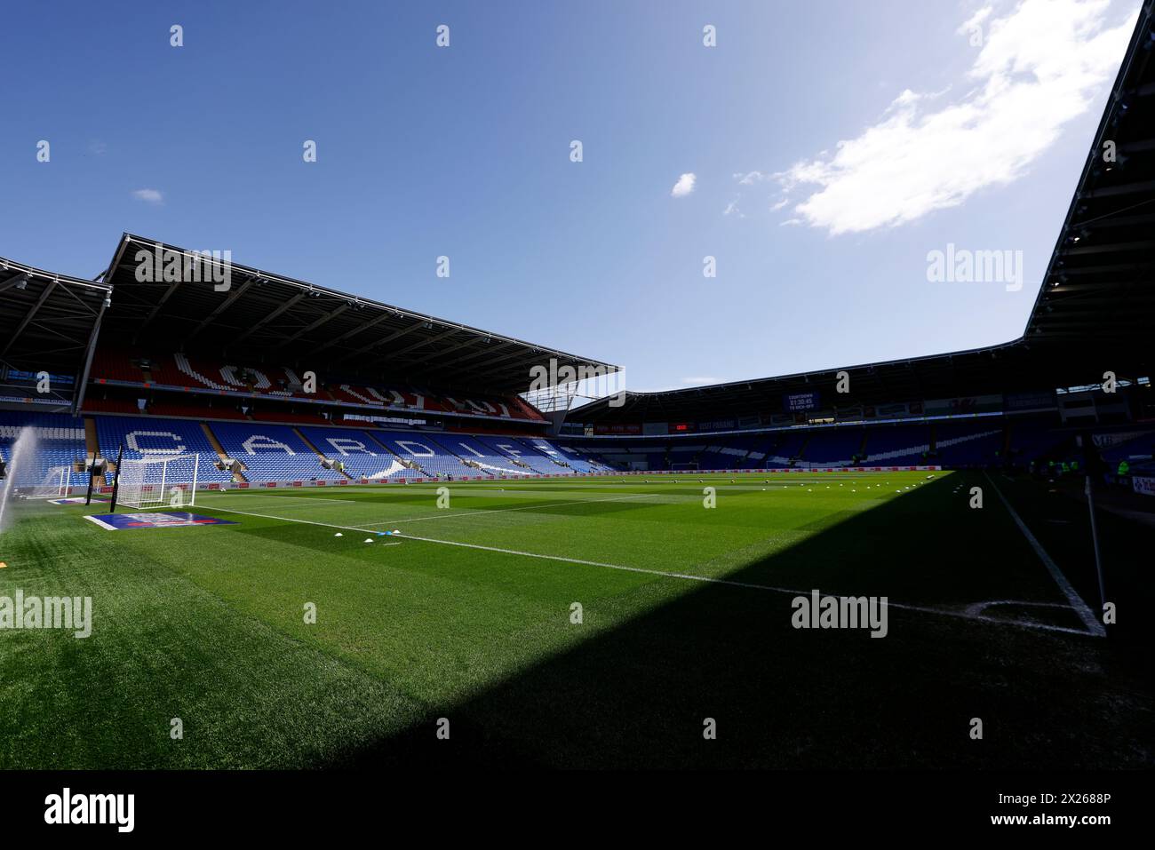 A general view inside the stadium ahead of the Sky Bet Championship ...