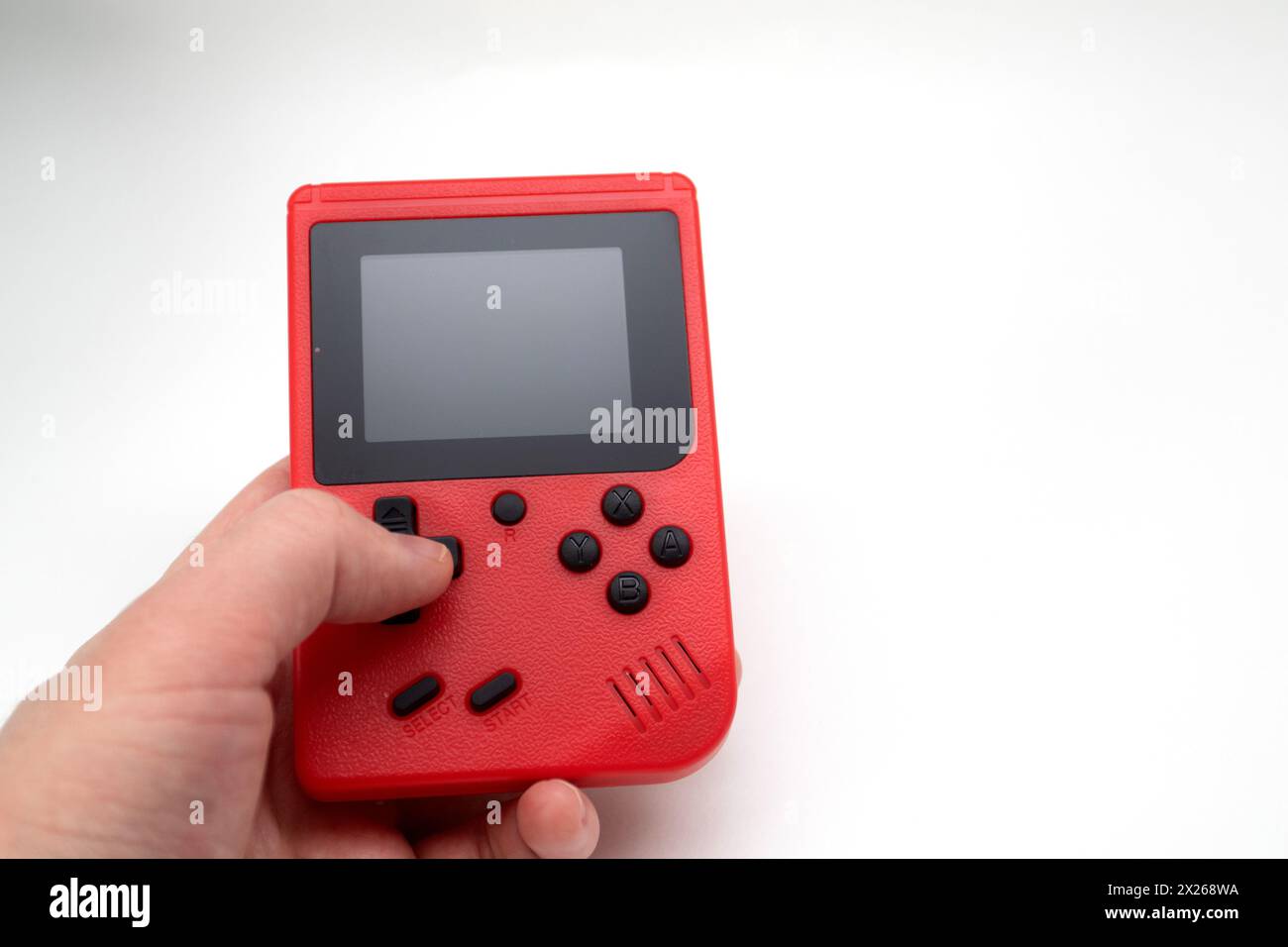 Gaming handheld console hi-res stock photography and images - Alamy