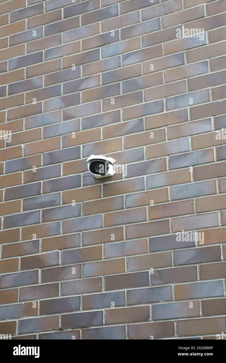 CCTV security camera operating outdoor Stock Photo - Alamy