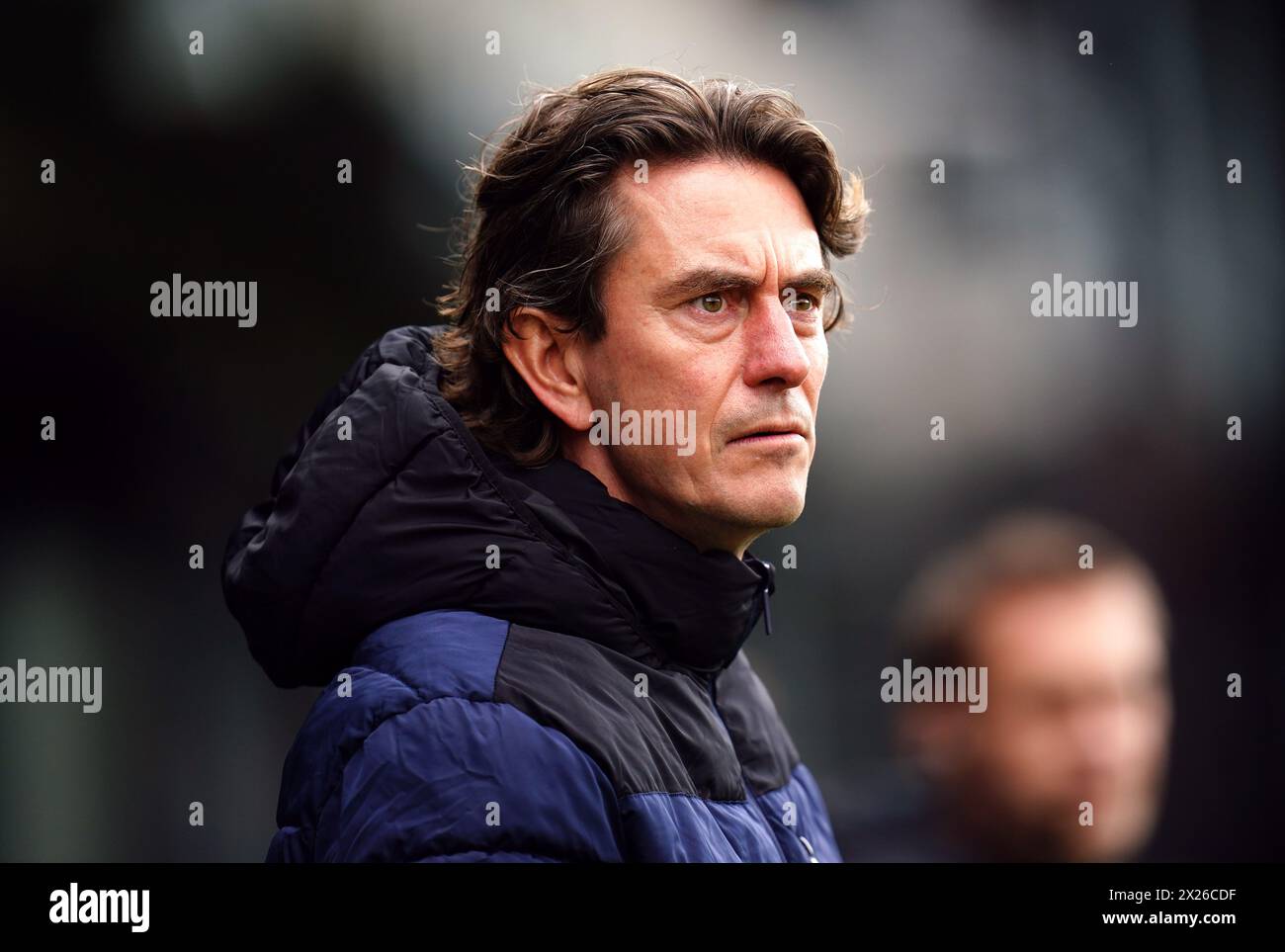 Brentford manager Thomas Frank during the Premier League match at ...