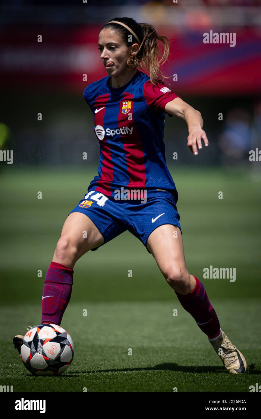 Barcelona, Spain. 20th Apr, 2024. Aitana Bonmati (FC Barcelona ...