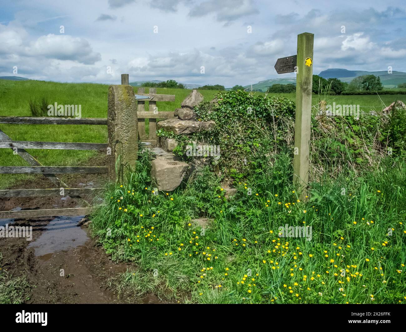 Signposted footpath hi-res stock photography and images - Alamy
