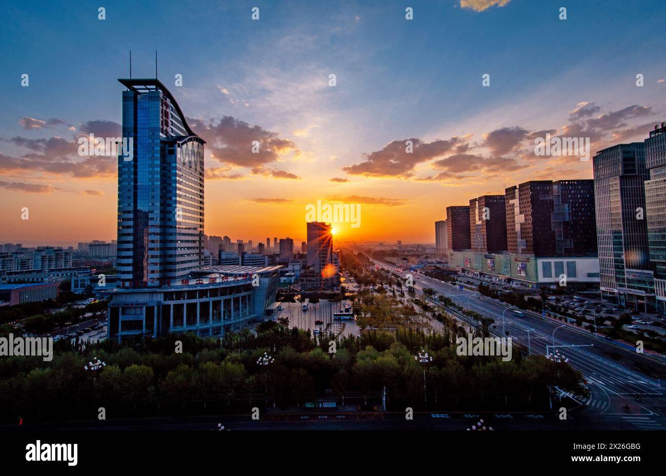 Economic sunrise hi-res stock photography and images - Alamy