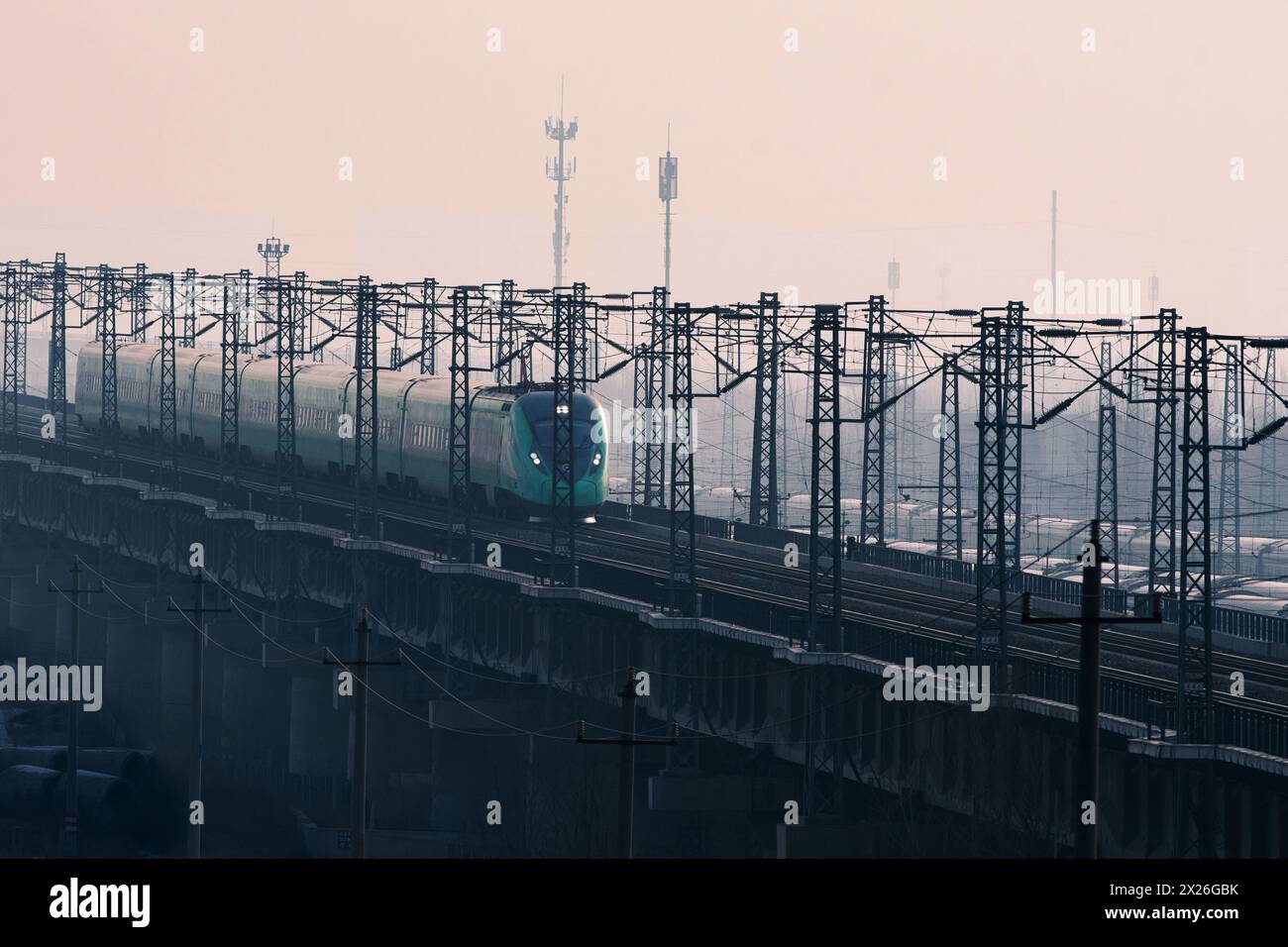 Baotou high speed railway hi-res stock photography and images - Alamy