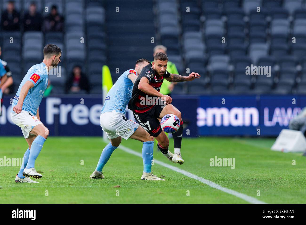 Sydney, Australia. 20th Apr, 2024. Marin Jakoliš of Melbourne City ...