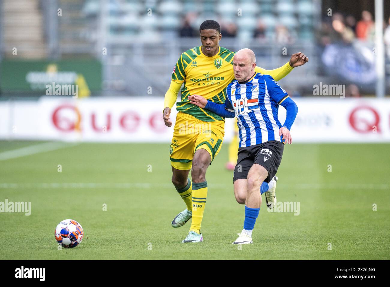 DEN HAAG, 20-04-2024, Bingoal Stadium, Dutch Keukenkampioendivisie ...