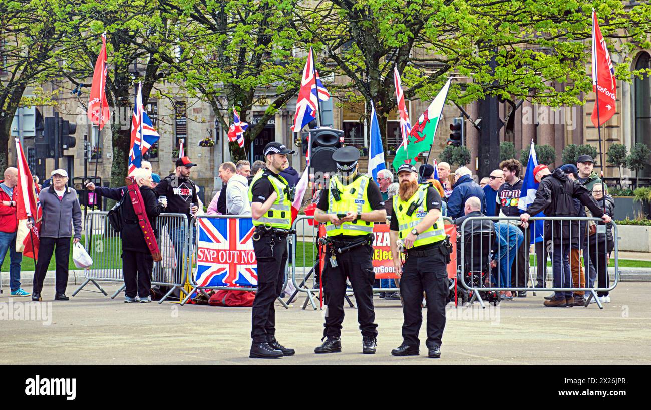 Unionist protest scotland hi-res stock photography and images - Alamy