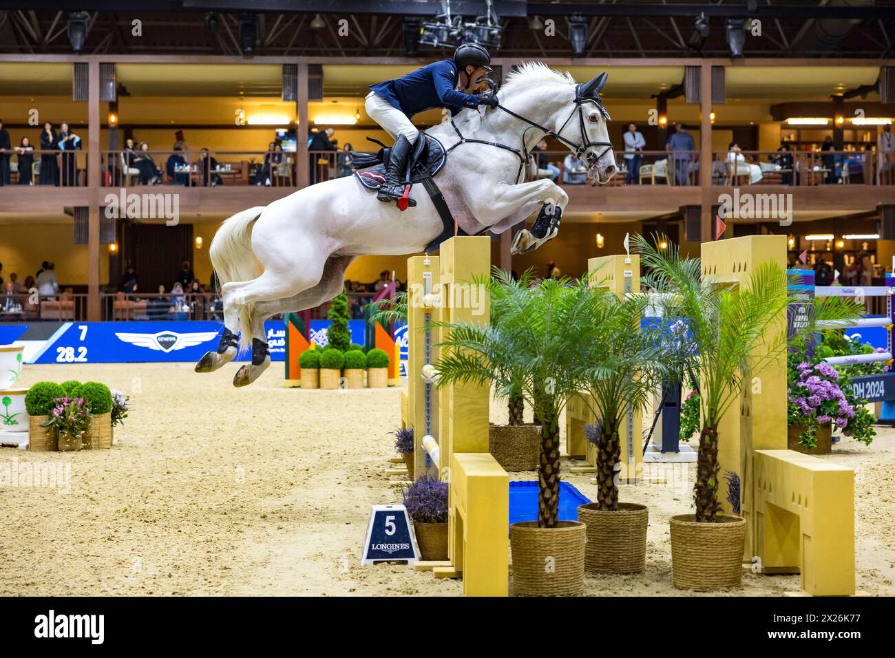 Riad, Saudi Arabia. 20th Apr, 2024. Equestrian sport, World Cup ...